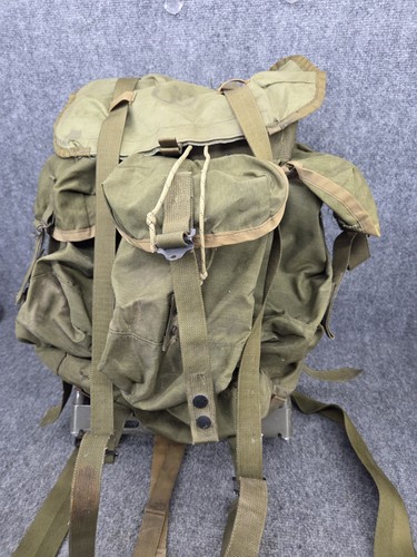 US Army Military LC-1 Large Combat Field Pack Alice Backpack Alum Frame ...