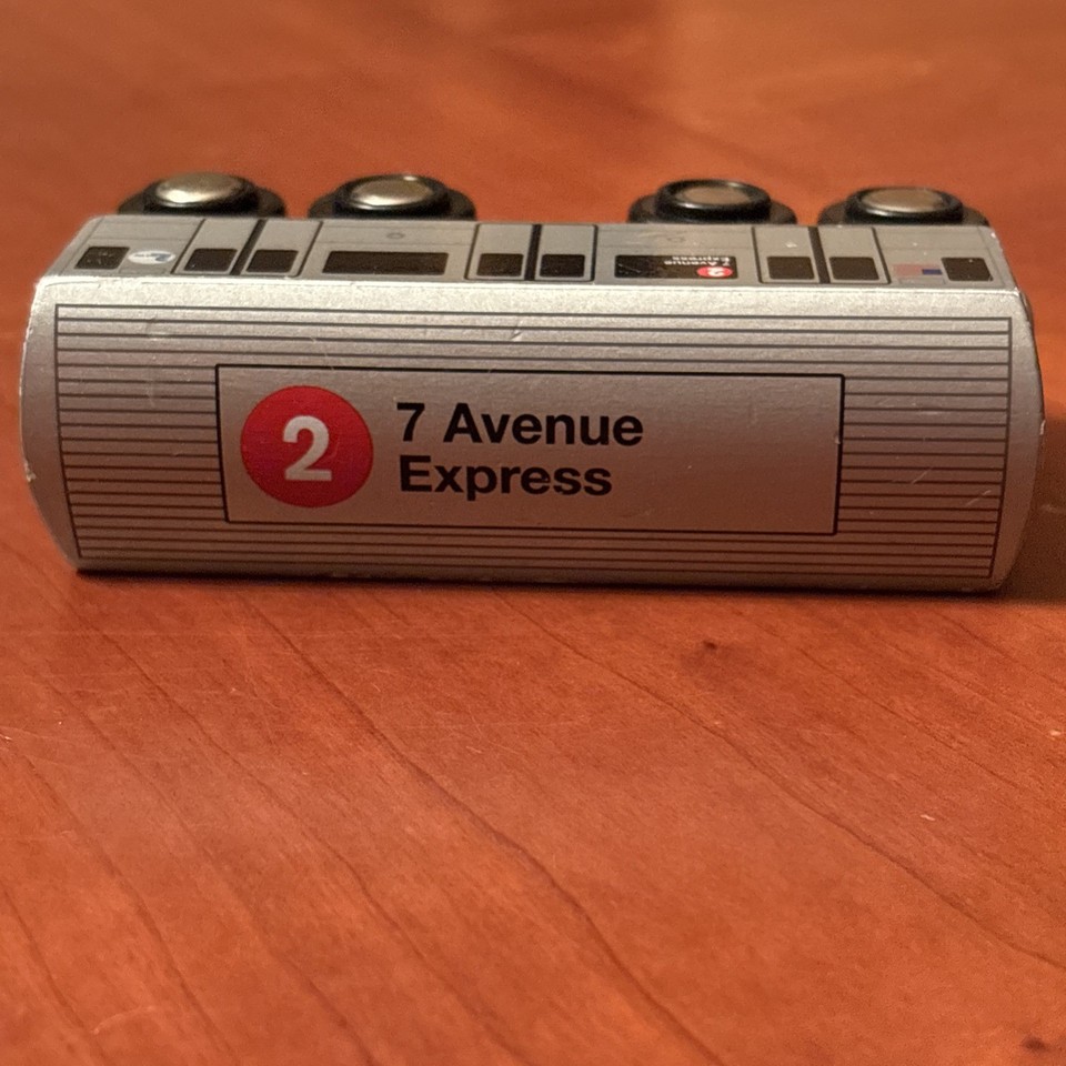 Munipals 2 Train - 7th Avenue Express - Wood Subway Car New York City ...