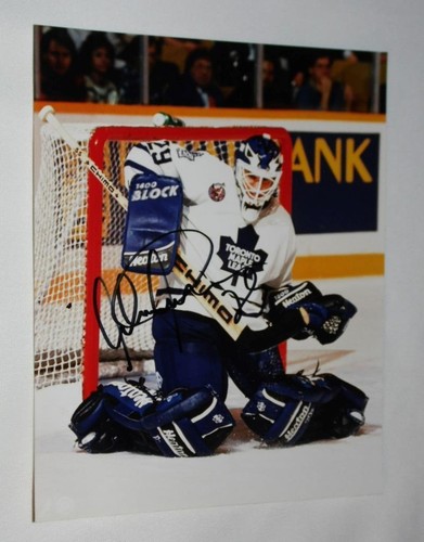 Felix Potvin All-Star Autographed Signed Toronto Maple Leafs Home Ice ...