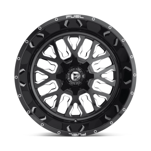 Fuel D611 Stroke Gloss Black Milled 1-Piece Rim: 20x9, 6x135/6x139.7 ...