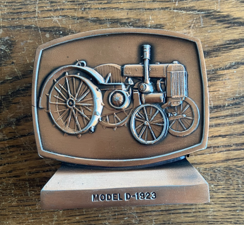 bronze John Deere Model D coin bank Employees Credit Union 1961 Third ...