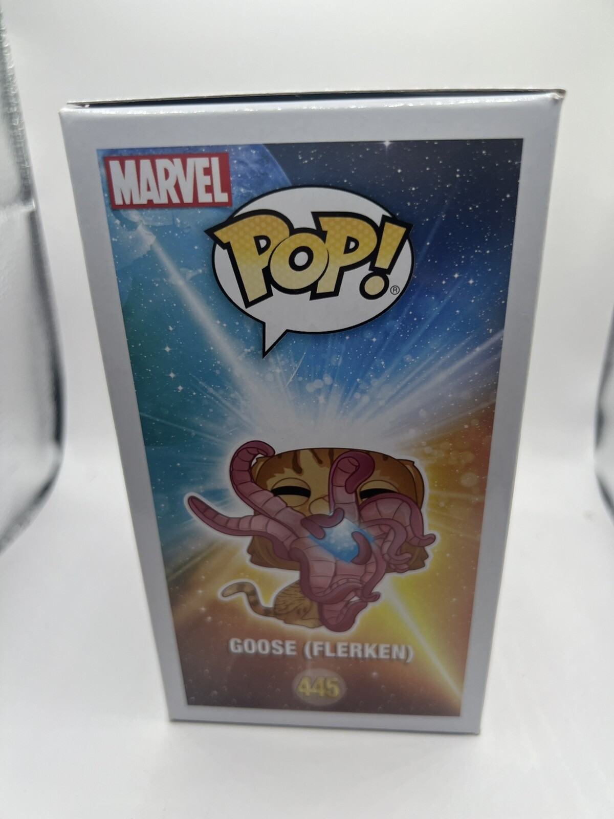 Marvel Funko Pop - Goose (Flerken) (Glow) - Captain Marvel - No. 445 | eBay
