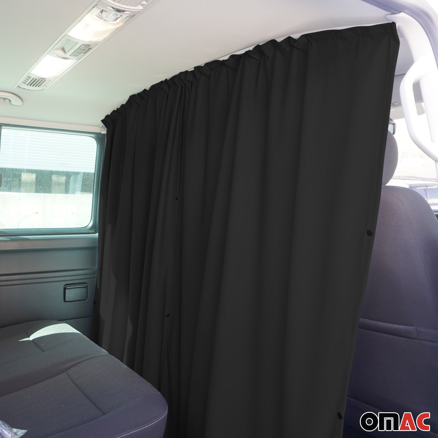 Cabin Divider Curtains Privacy Curtains for RAM ProMaster Black 2 ...