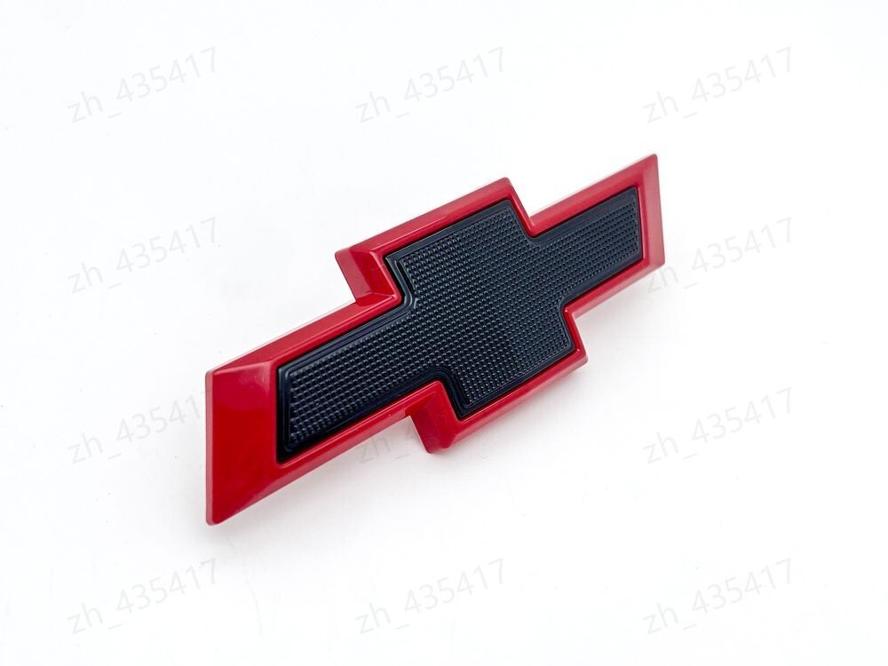 2019 -2024 Chevrolet Silverado Small Red Black Bowtie Grille Emblem ...