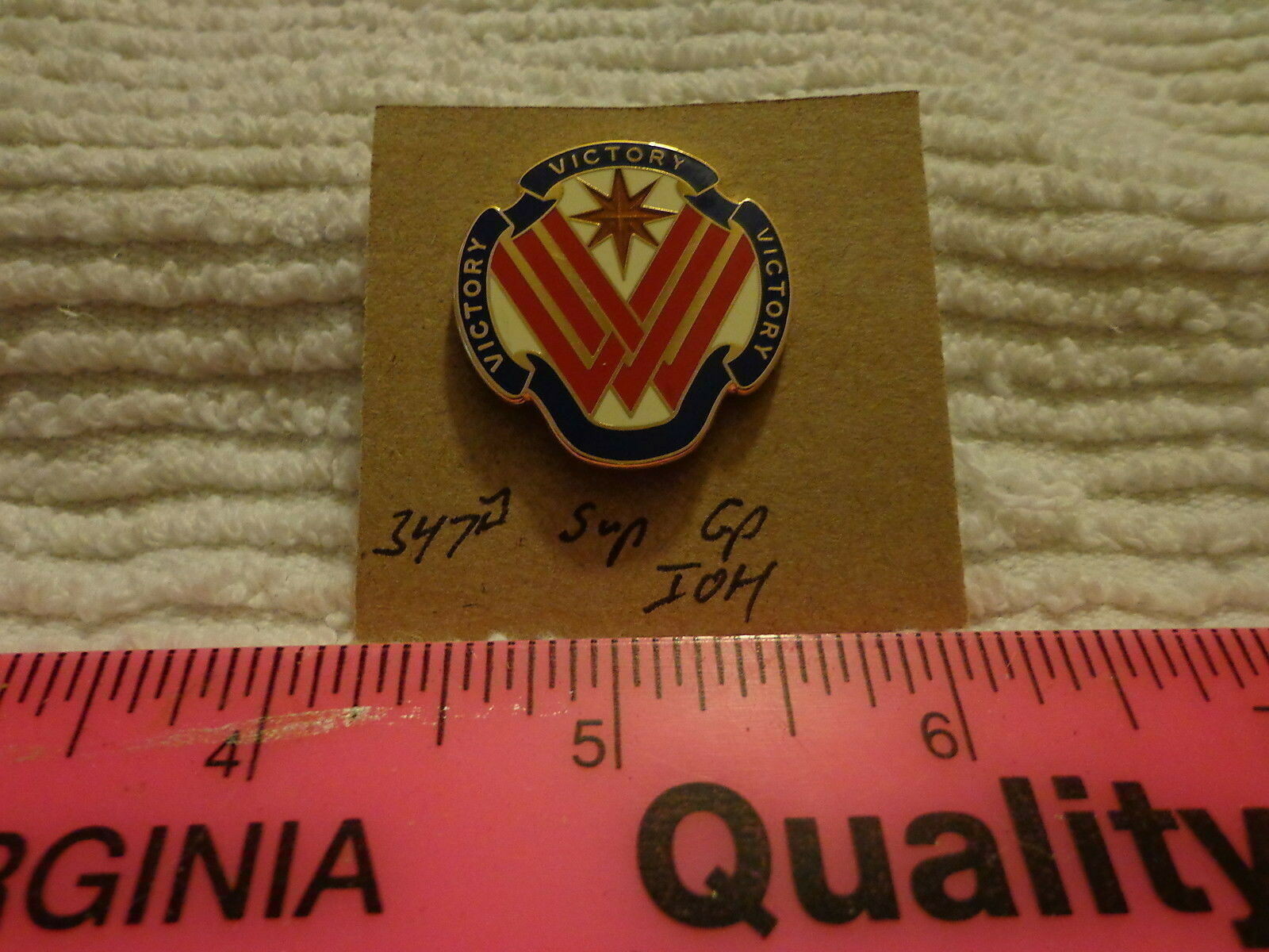 347th Support Group IOH Unit Crest, DI, DUI (DRAW#R1) | eBay