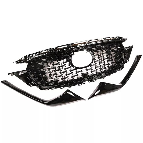 For 2022-2023 MAZDA CX-5 CX5 Front Upper Grille w/ Glossy Trim Set ...