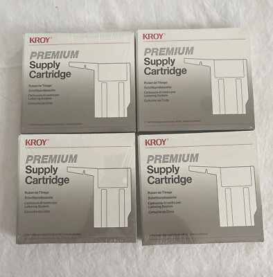 Lot of 4 KROY PREMIEM supply cartridge 400 P/N 1273801 - NEW OLD STOCK ...
