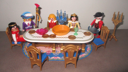PLAYMOBIL #3019 Fairy Tale Princess Dream Castle Playset ROYAL BANQUET ...