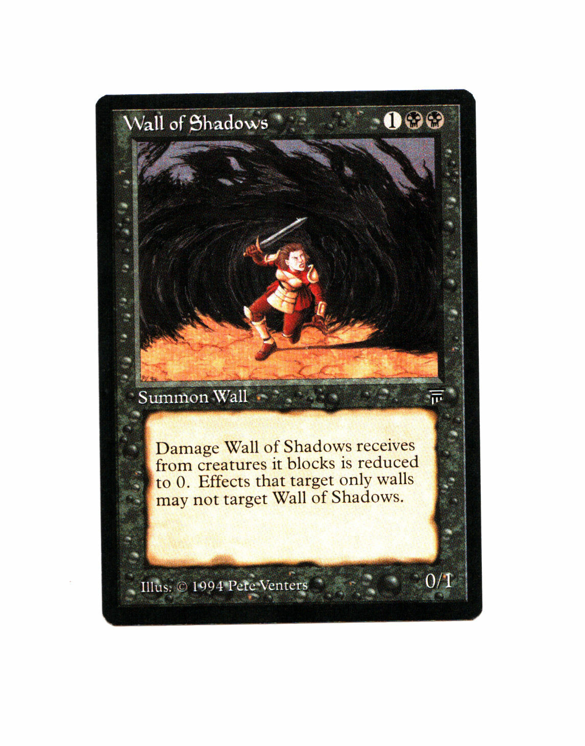 MTG Wall of Shadows SP/NM- Legends Magic the Gathering ~ Free Ship | eBay