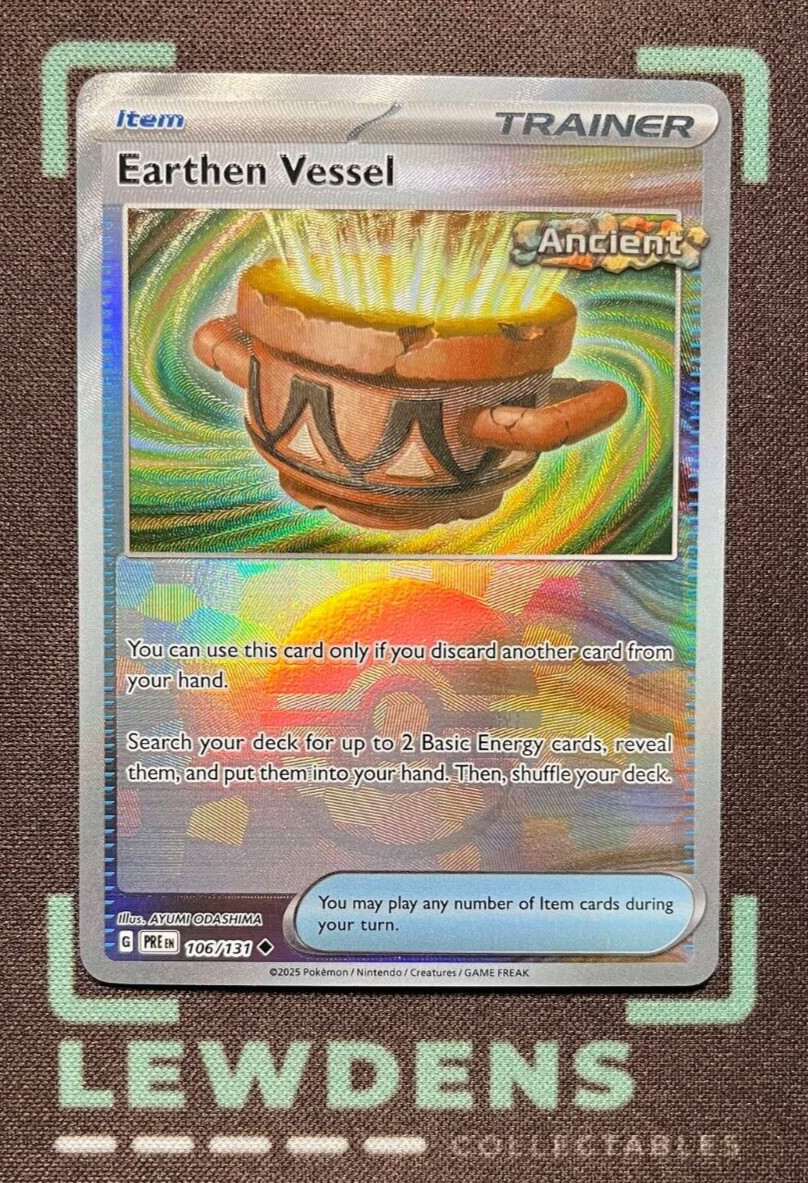 Earthen Vessel (Uncommon)[SV04]: Buy and Sell Prices & Values - Pokécazilla