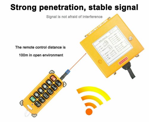 Lift Switch for Hoist Industrial Wireless Radio Remote Control 12V-440V ...
