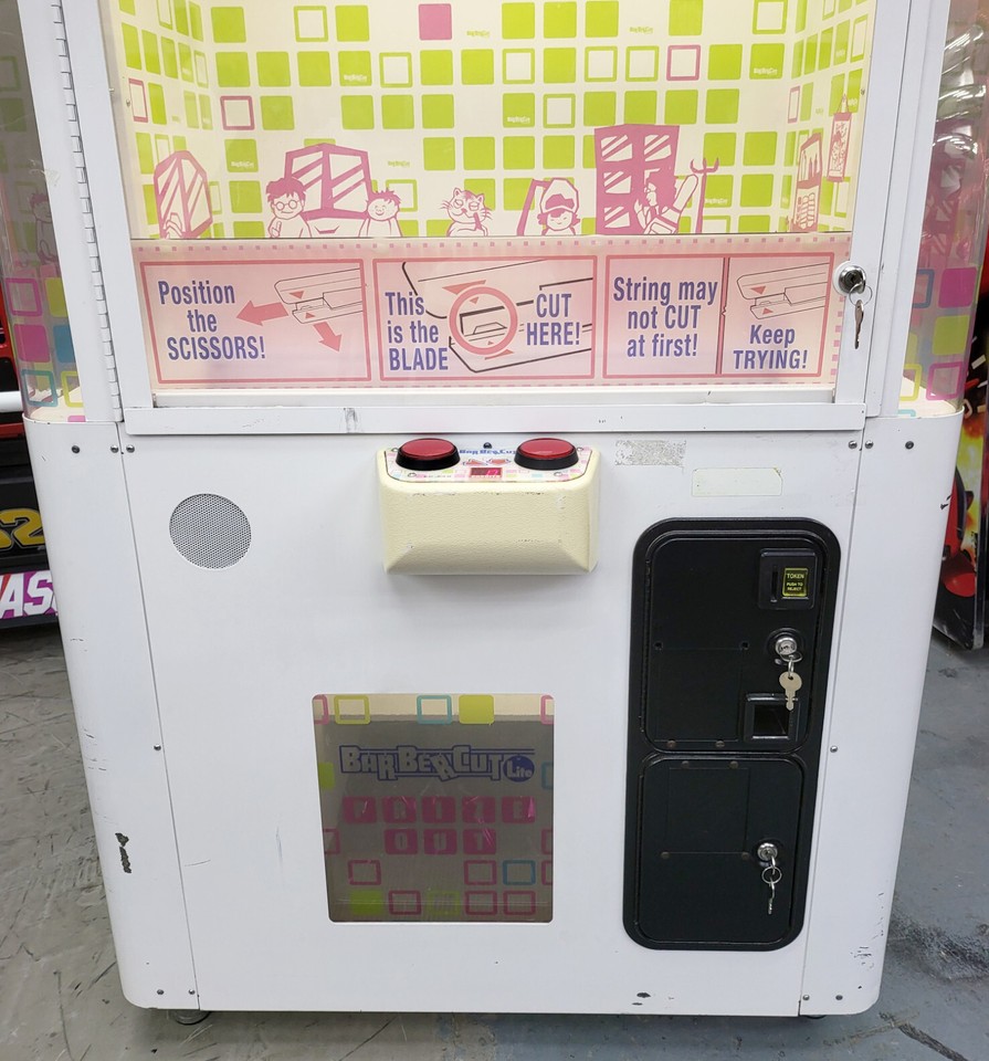 BARBER CUT LITE Prize Redemption Arcade Machine - Cut the Rope Skill ...