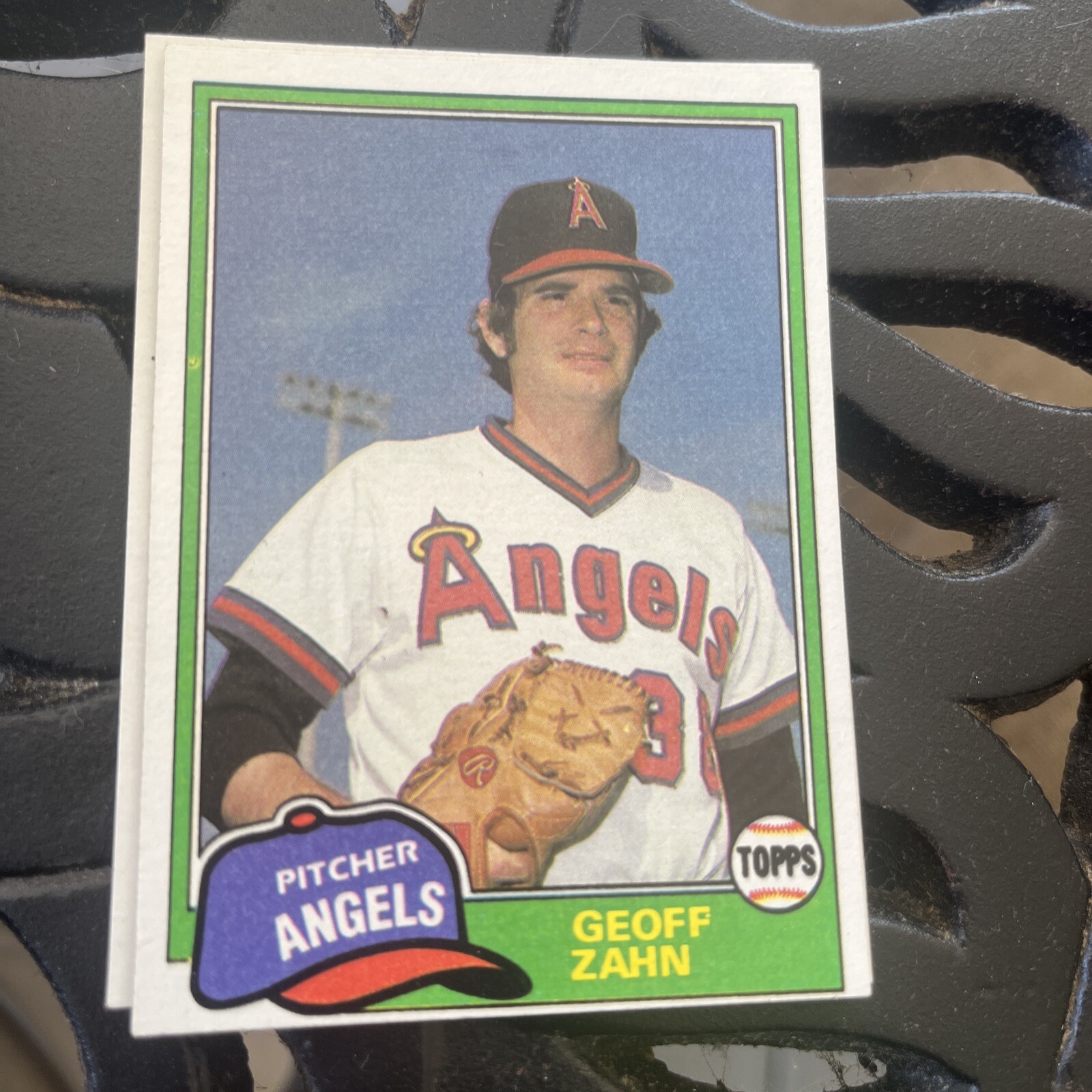 1981 Topps Traded GEOFF ZAHN California Angels #856 | eBay