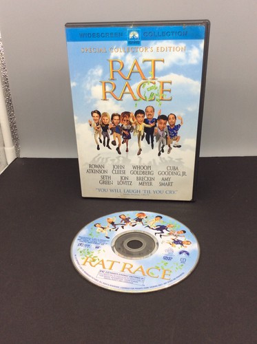 Rat Race (DVD, 2002) Rowan Atkinson John Cleese Whoopi Goldberg Cuba ...