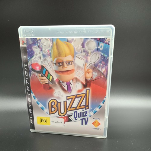 Buzz Quiz TV PlayStation 3 PS3 Trivia Game Complete with manual | eBay ...