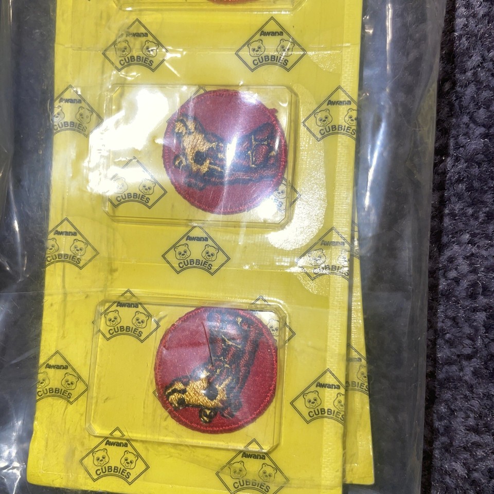 T T&T Adventure Cubbies Iron On Patch Awanas Badges Religious Lot Of 27 ...