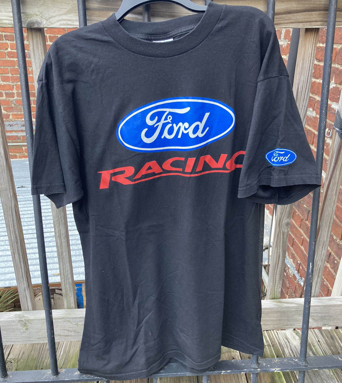 FORD RACING Vintage 90s Video Game Car T Shirt Size X… - Gem