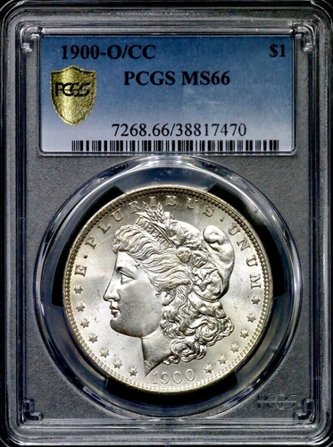 1900-O/CC $1 Morgan Silver Dollar New Orleans over Carson City PCGS ...