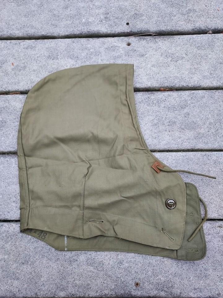 WWII WW2 US Army M1943 OD Field Jacket Hood M-1943 Hood Size Large ...