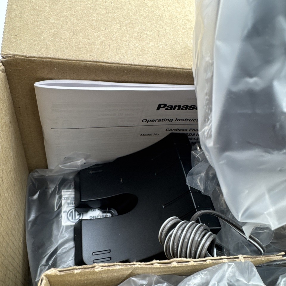 Panasonic | KX-TGD832M | Two (2) Handset Answering Machine Black ...