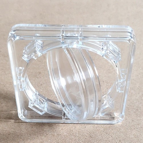 Protective Acrylic Coin Box Transparent Case for 4cm Commemorative ...