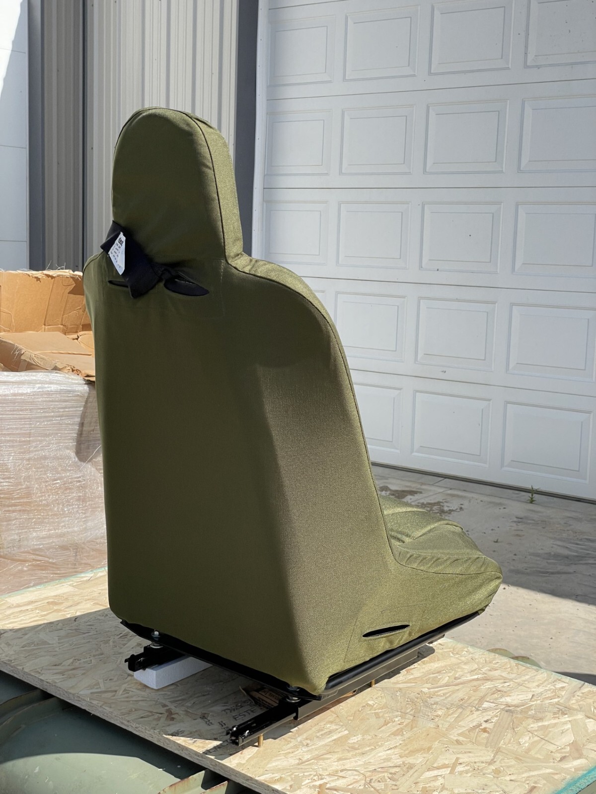 COMMANDER JUMP SEAT w/ GUNNER RESTRAINT & BASE FMTV HMMWV M998 LMTV | eBay