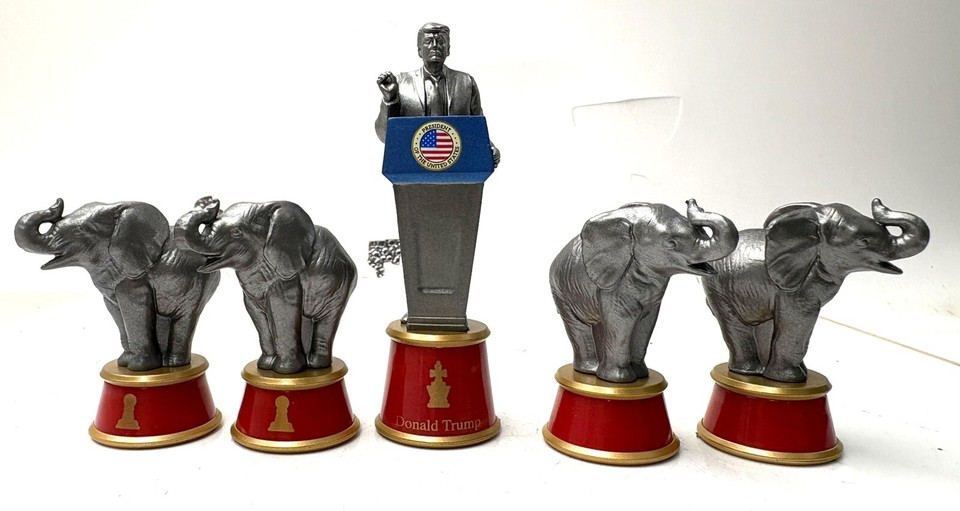 45th President DONALD J TRUMP Battle for the White House Chess Piece ...