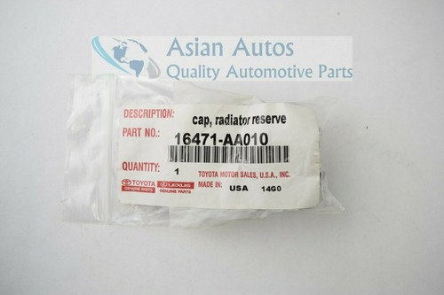 GENUINE Coolant Tank Cap 2000-2012 Toyota Camry Avalon Solara 16471 ...