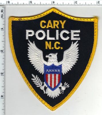 Cary Police (North Carolina) 2nd Issue Uniform Take-Off Shoulder Patch ...