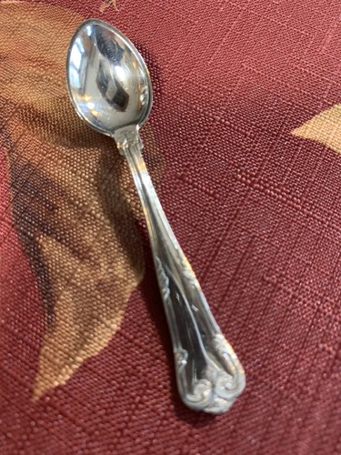 Cohr Sterling Silver Denmark Salt Spoon 3” Herregaard Pattern | eBay