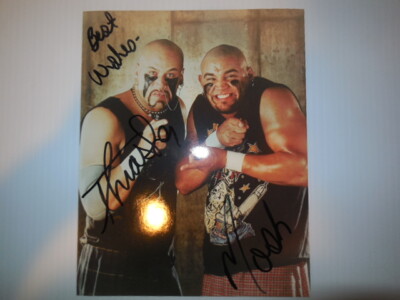 1 wwf headbangers signed 8x10 photo | eBay
