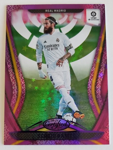 2020/21 Chronicles Certified SERGIO RAMOS Purple Astro Foil Parallel ...