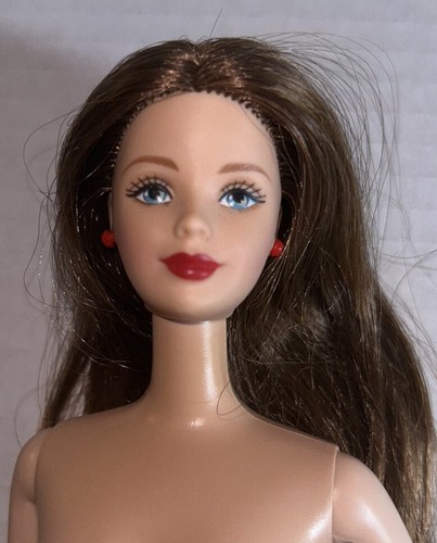 Vintage Curious George Barbie Doll 2000 NUDE Brunette | eBay