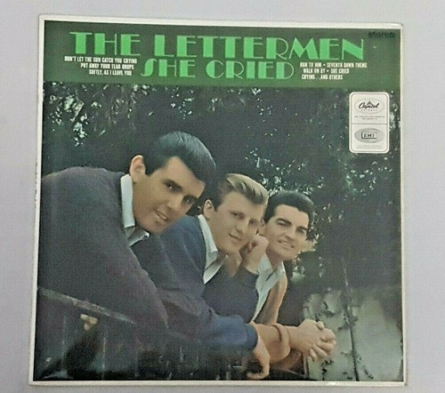 THE LETTERMEN - SHE CRIED RARE 1964 UK CAPITOL STEREO LP VINYL RECORD ...