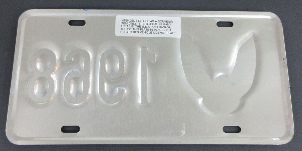 1968 Firebird License Plate | eBay