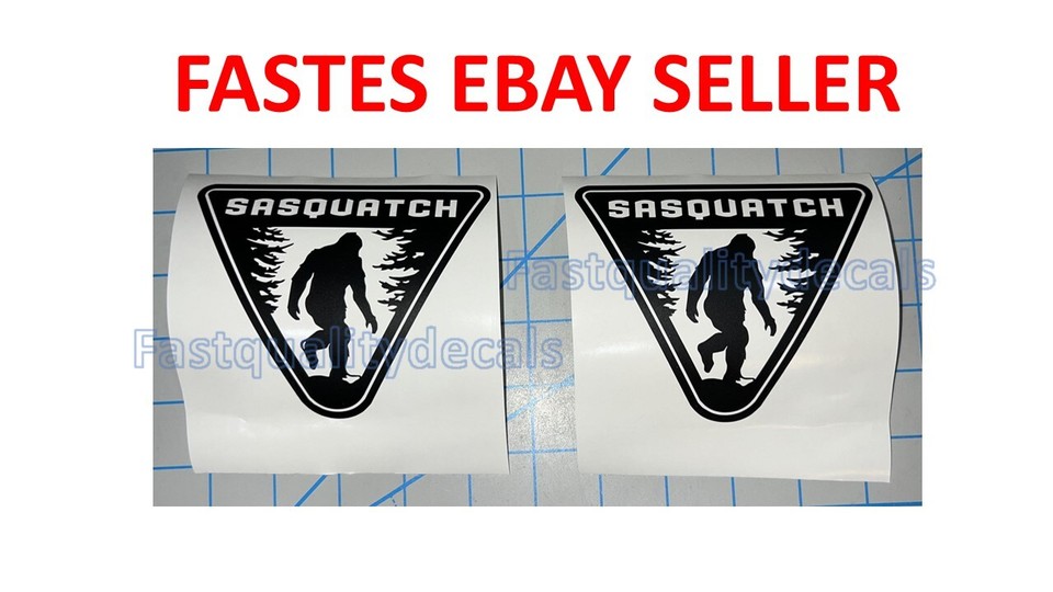 2 Fender Decals for FORD BRONCO SASQUATCH stickers : FREE SHIPPING ...