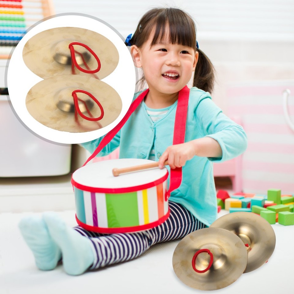 Musical Instruments for Children Hand Small Cymbal Prop Cymbals Kids ...