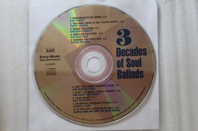 3 Decades Of Soul Ballads CD | eBay