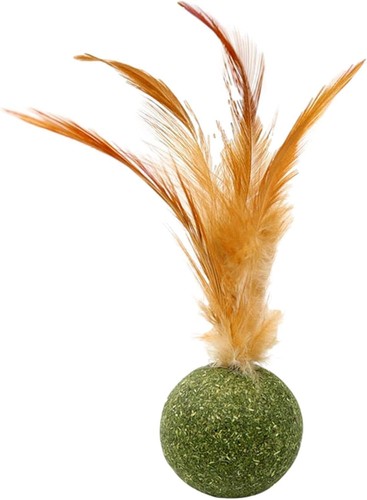 1Pc Magic Cat Play Balls - Catnip Ball Toy | Toys for Cats Lick, Yellow ...