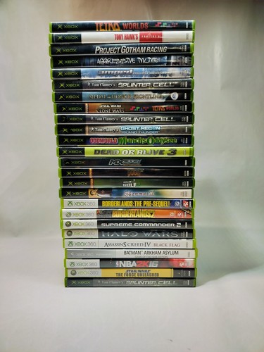 xbox 25 game lot see description | eBay