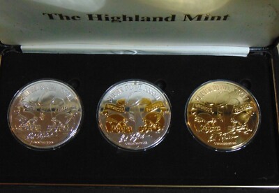 DENVER BRONCOS SUPER BOWL 33 MAGNUM COIN SET HIGHLAND MINT BALFOUR ...