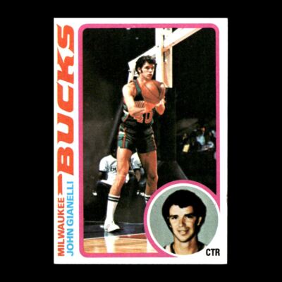 John Gianelli 1978-79 Topps Milwaukee Bucks #101 Nice Vintage! 2 | eBay