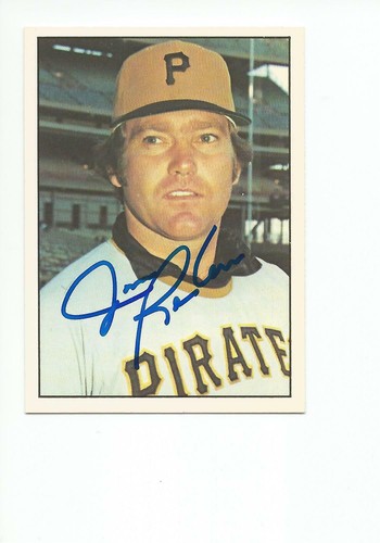 JIM ROOKER Autographed Signed 1976 SSPC Baseball card Pittsburgh ...