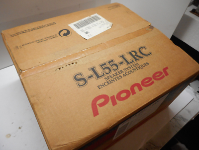 Pioneer S-L55-LRC SURROUND SOUND SPEAKER SYSTEM - 1 CENTER + 2 SURROUND ...