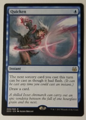 MTG 1x Quicken, NM, Duel Decks: Mind vs. Might, Instant Speed onto ...