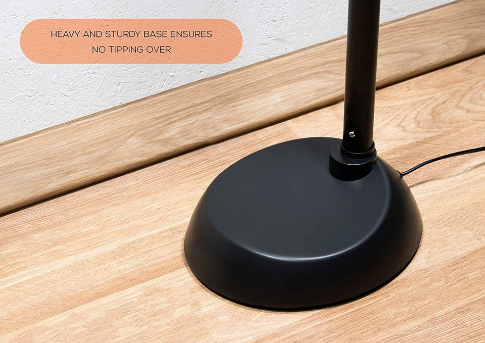 Daylight LED Floor Lamp Modern Free Standing Reading Light for Living ...