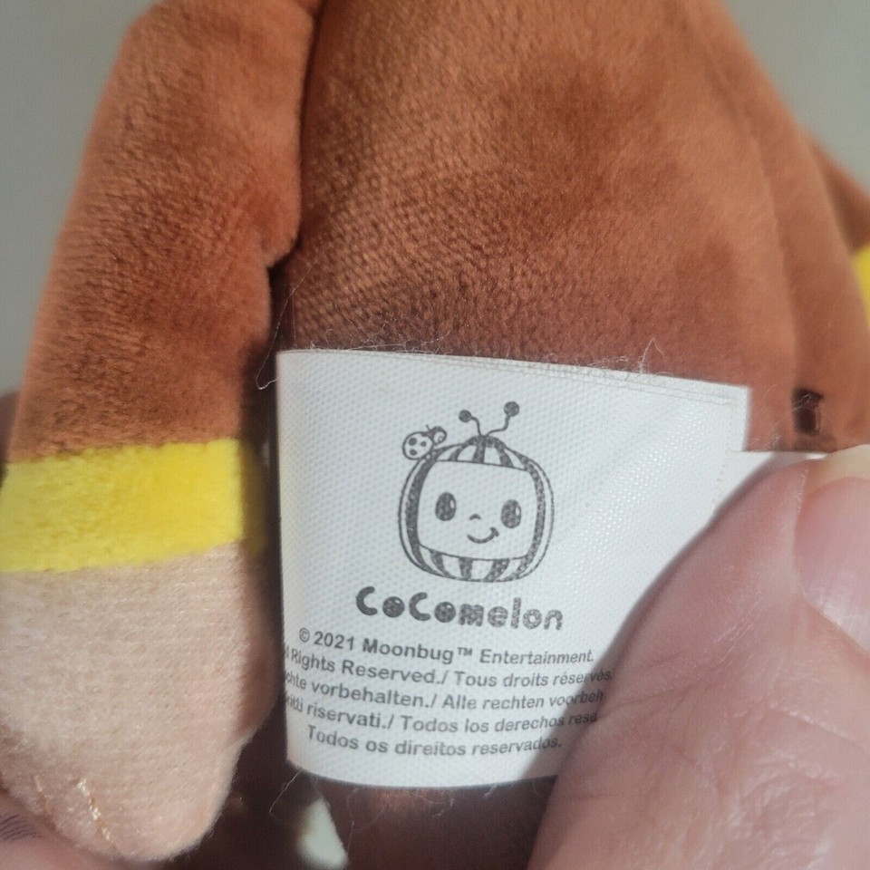 Cocomelon JJ Monkey Plush – Stuffed Animal Toy Doll – 8.5" Tall – Soft ...