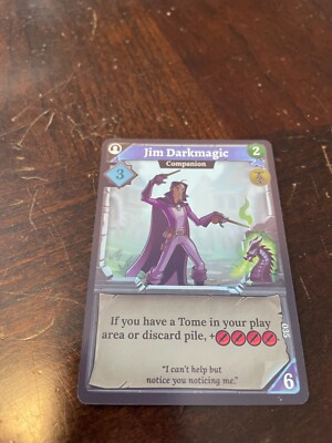 Clank! Legacy Board Game Jim Darkmagic Foil Promo Card | eBay