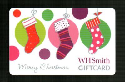 WHSMITH ( UK ) Merry Christmas, Stockings Gift ( 2009 ) Gift Card ( $0 ...