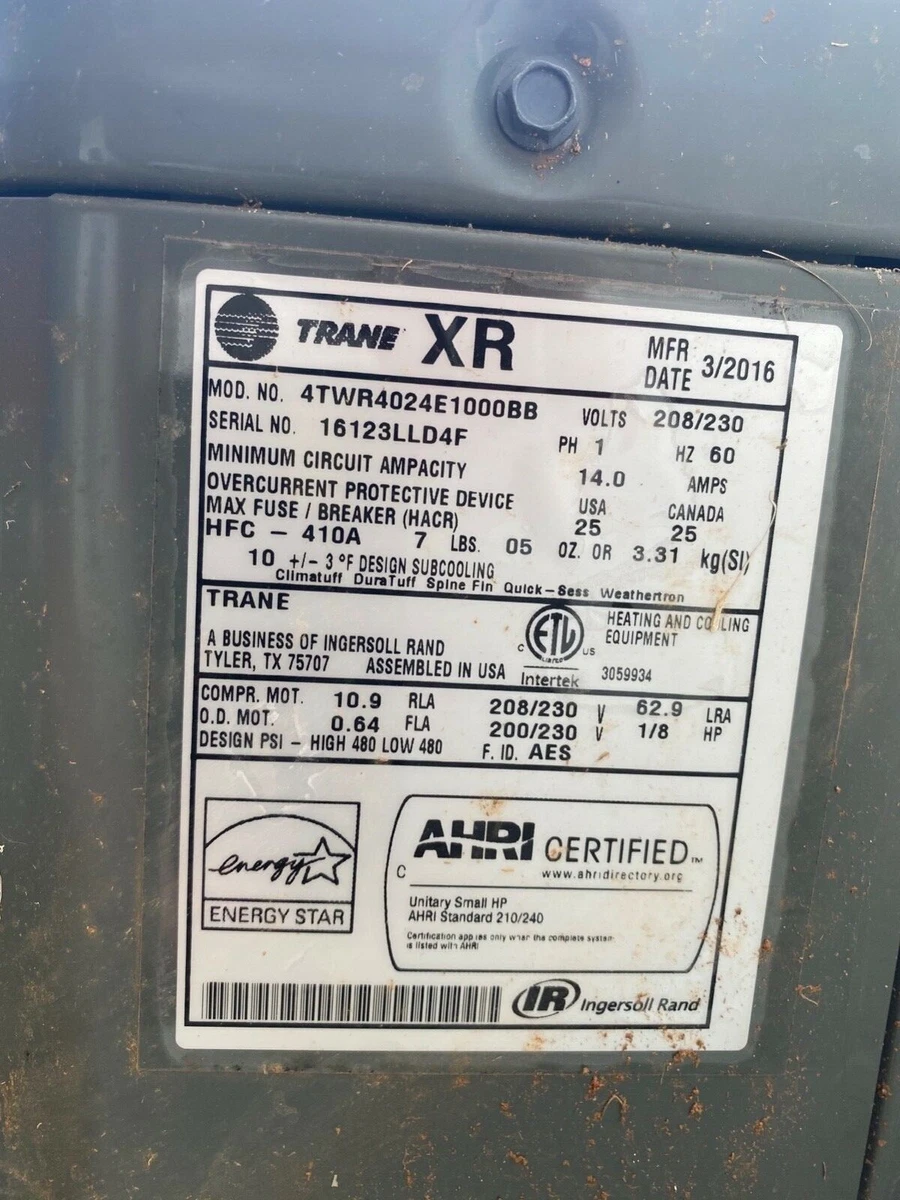 TON XE 1200 SERIES SPLIT-SYSTEM AIR CONDITIONER, 12 SEER, 43% OFF